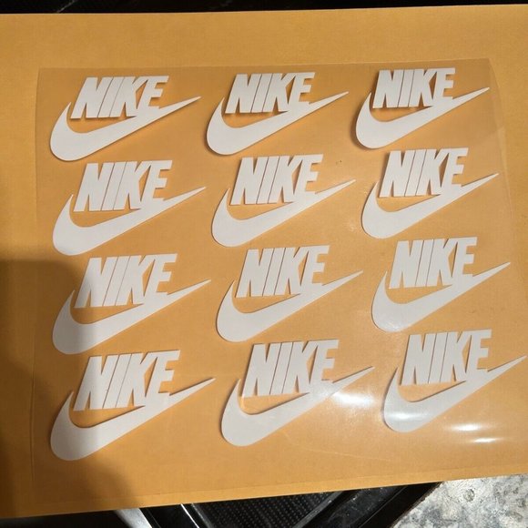 Nike | Other | Set Of Twelve 2 Nike Iron On Patch Decal Transfers ...